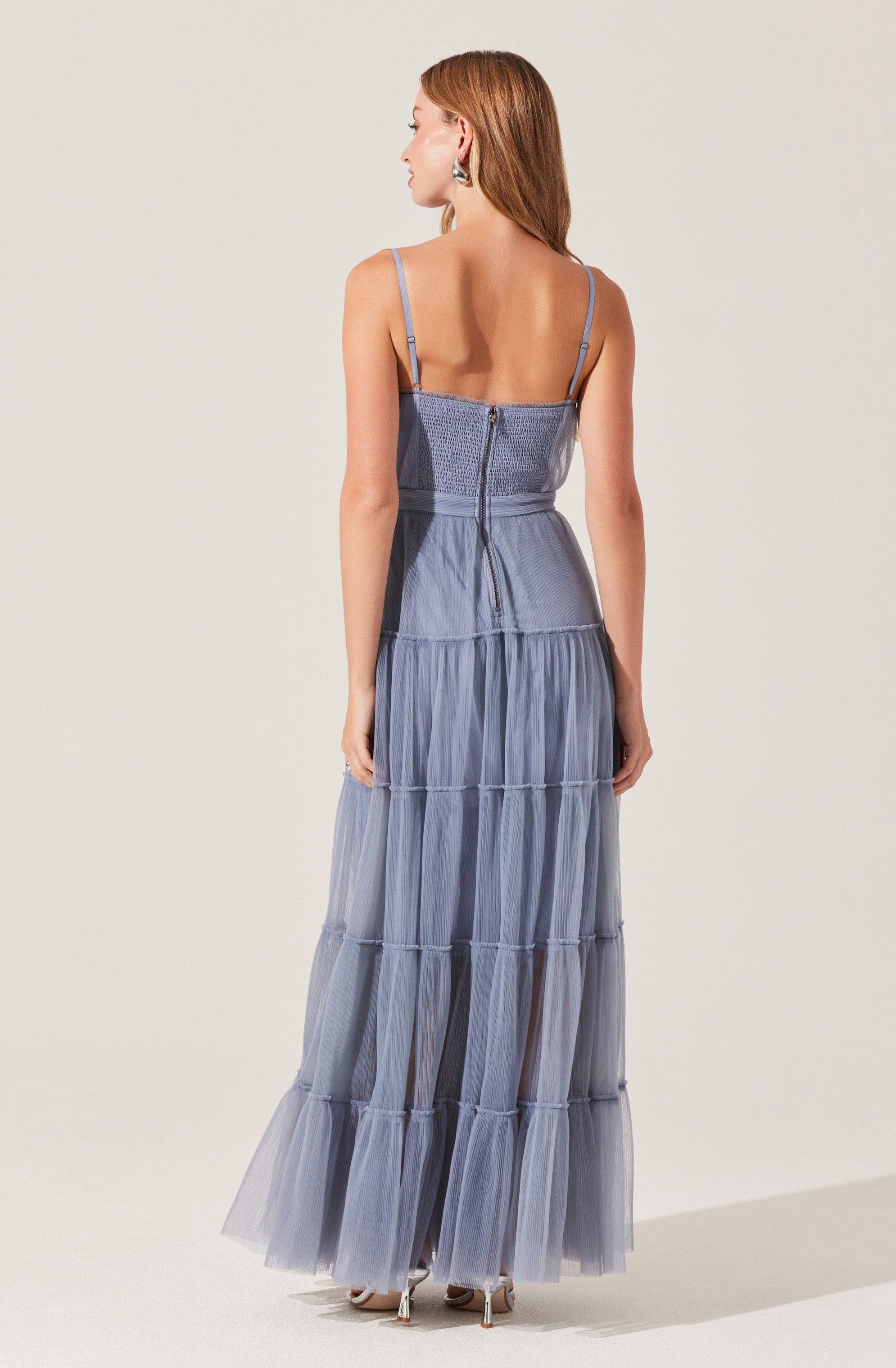 Mireya Bustier Tulle Maxi Dress - ASTR the Label