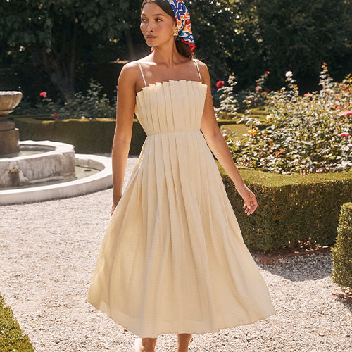 White Dresses: Midi, Puff Sleeve, Long Sleeve, Lace, & White Spring ...